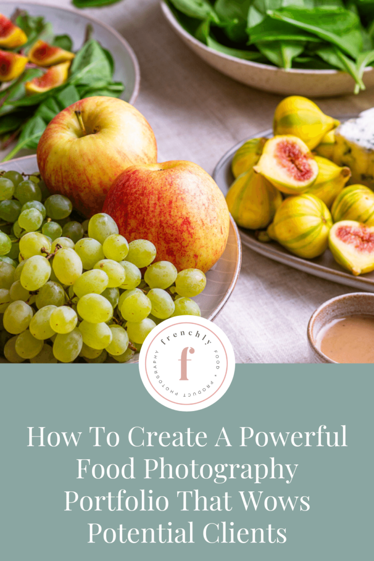 How To Create A Food Photography Portfolio That Wows Potential Clients
